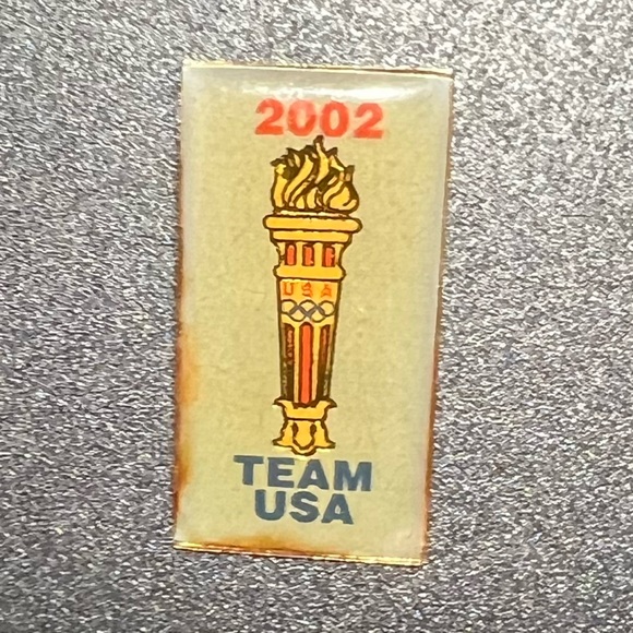Jewelry | 202 Team Usa Torch Pin Olympics Memorabilia Salt Lake City ...
